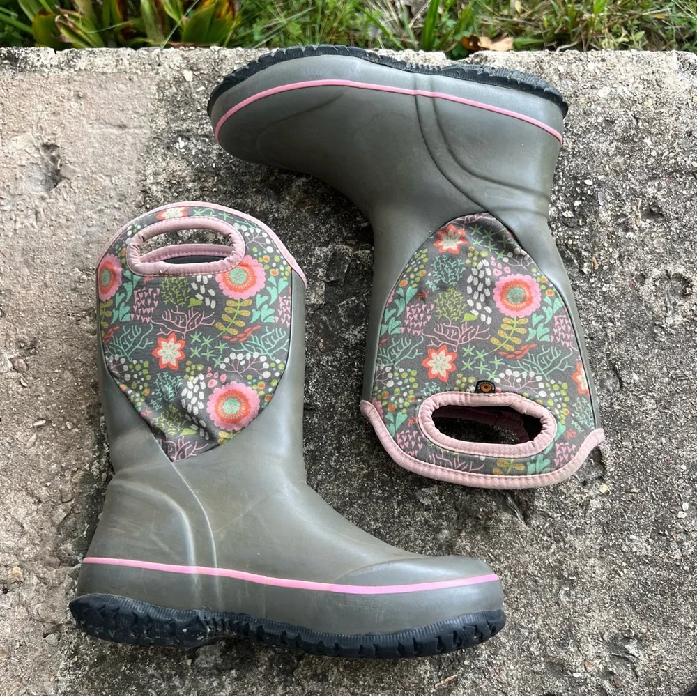 Bogs | Shoes | Bogs Kids Slushie Reef Floral Boots | Poshmark